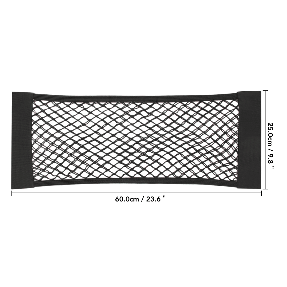 CNKOO Car Back Rear Mesh Trunk Seat Elastic String Net Magic Sticker ...