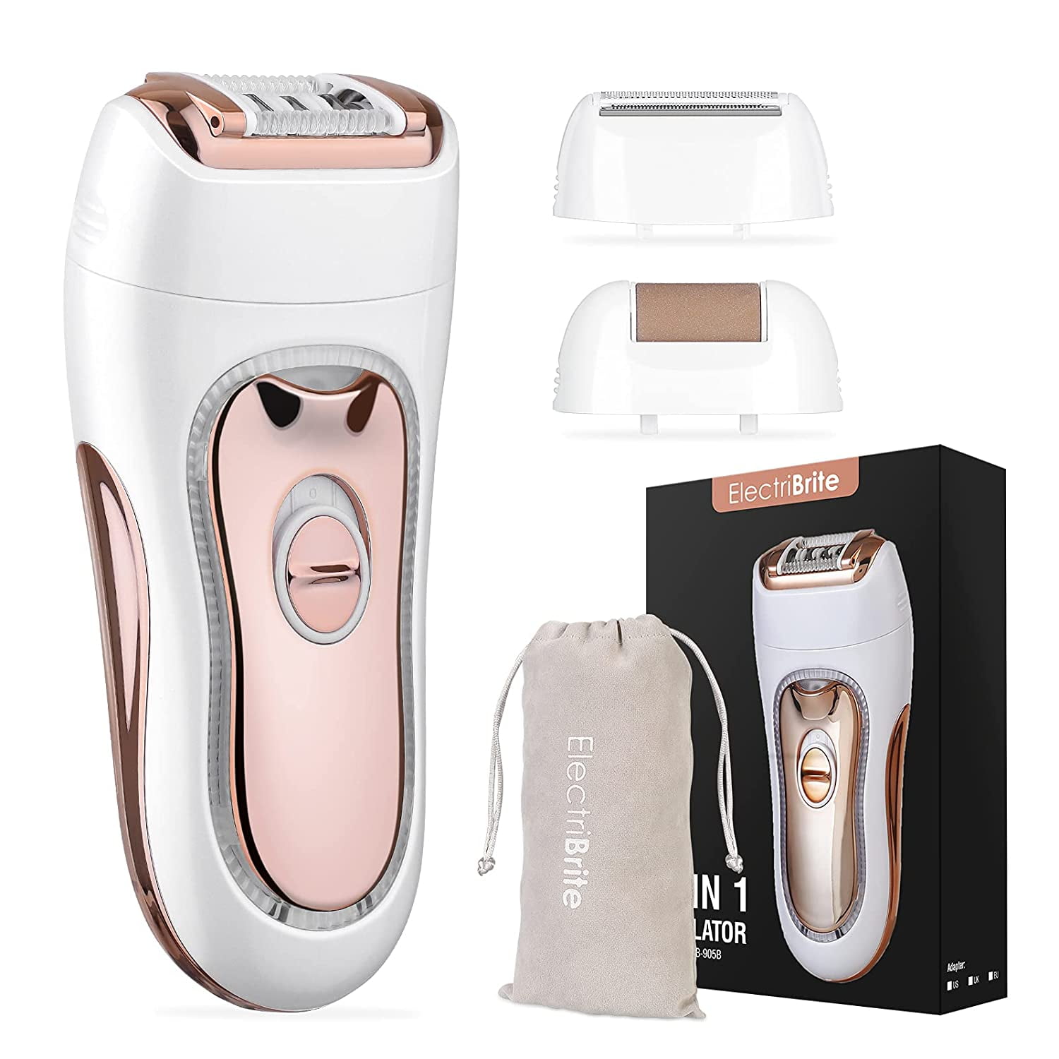 CNKOO Epilator for Women, Hair Removal Epilator with Epilator Head ...