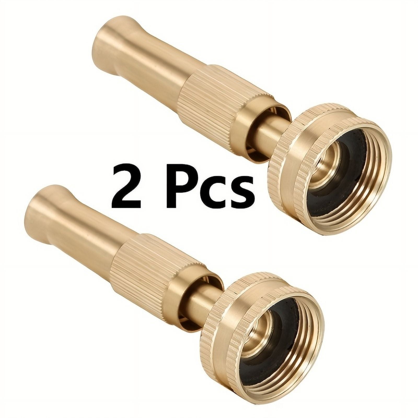 CNKOO High-Pressure Metal Garden Hose Nozzle Heavy-Duty Solid Brass ...