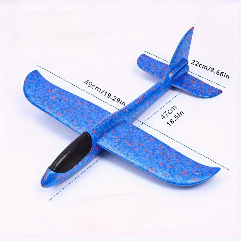 CNKOO Large Hand-Thrown EPP Foam Gyratory Aircraft Glider ZZZ - Walmart.com