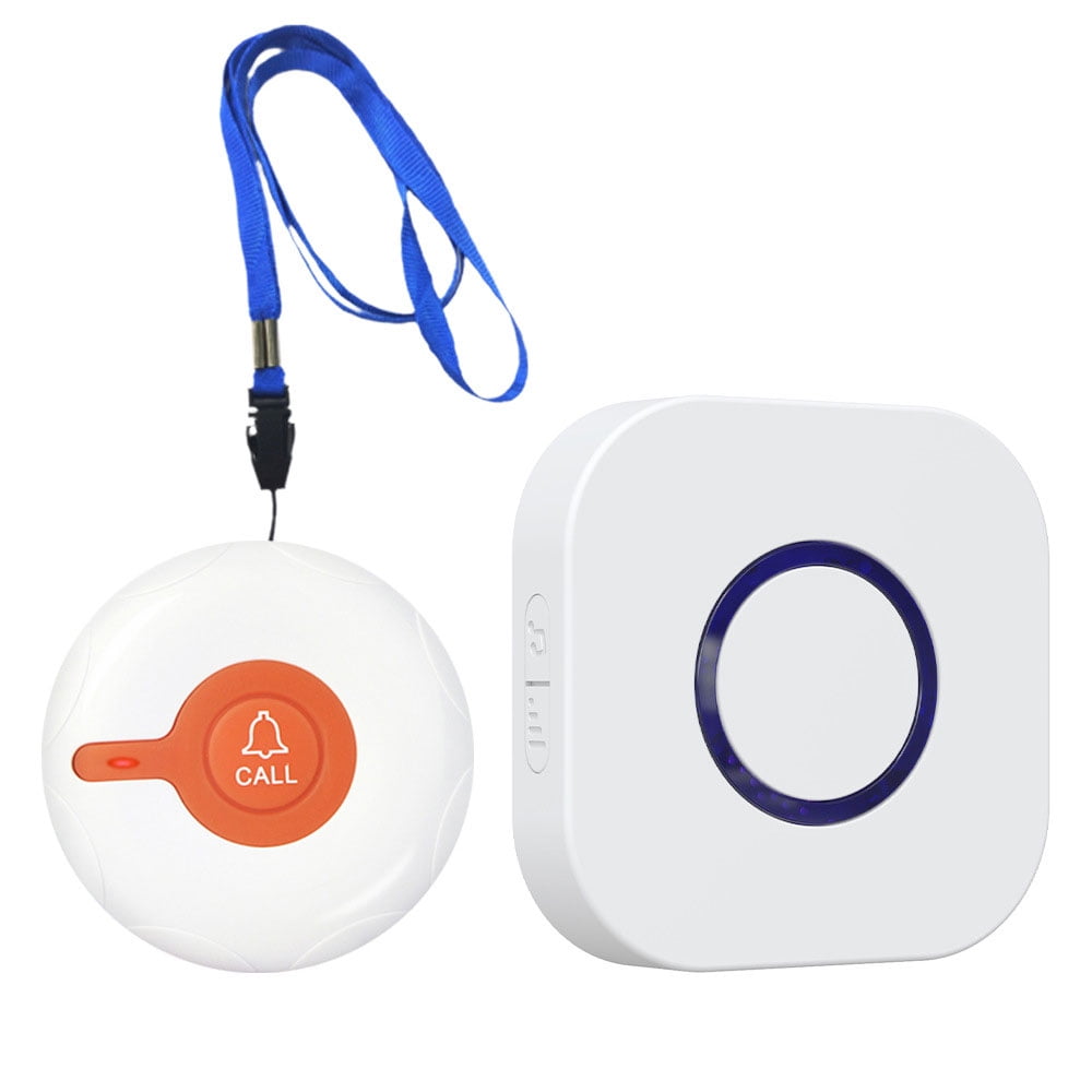 CNKOO Life Alert Systems for Seniors Caregiver Pager Wireless Call Bell ...