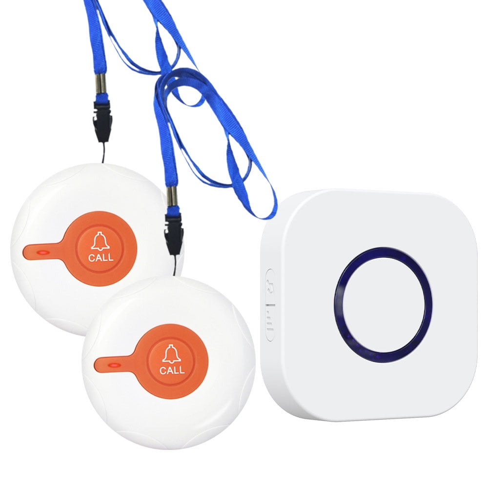 CNKOO Life Alert Systems for Seniors Caregiver Pager Wireless Call Bell ...
