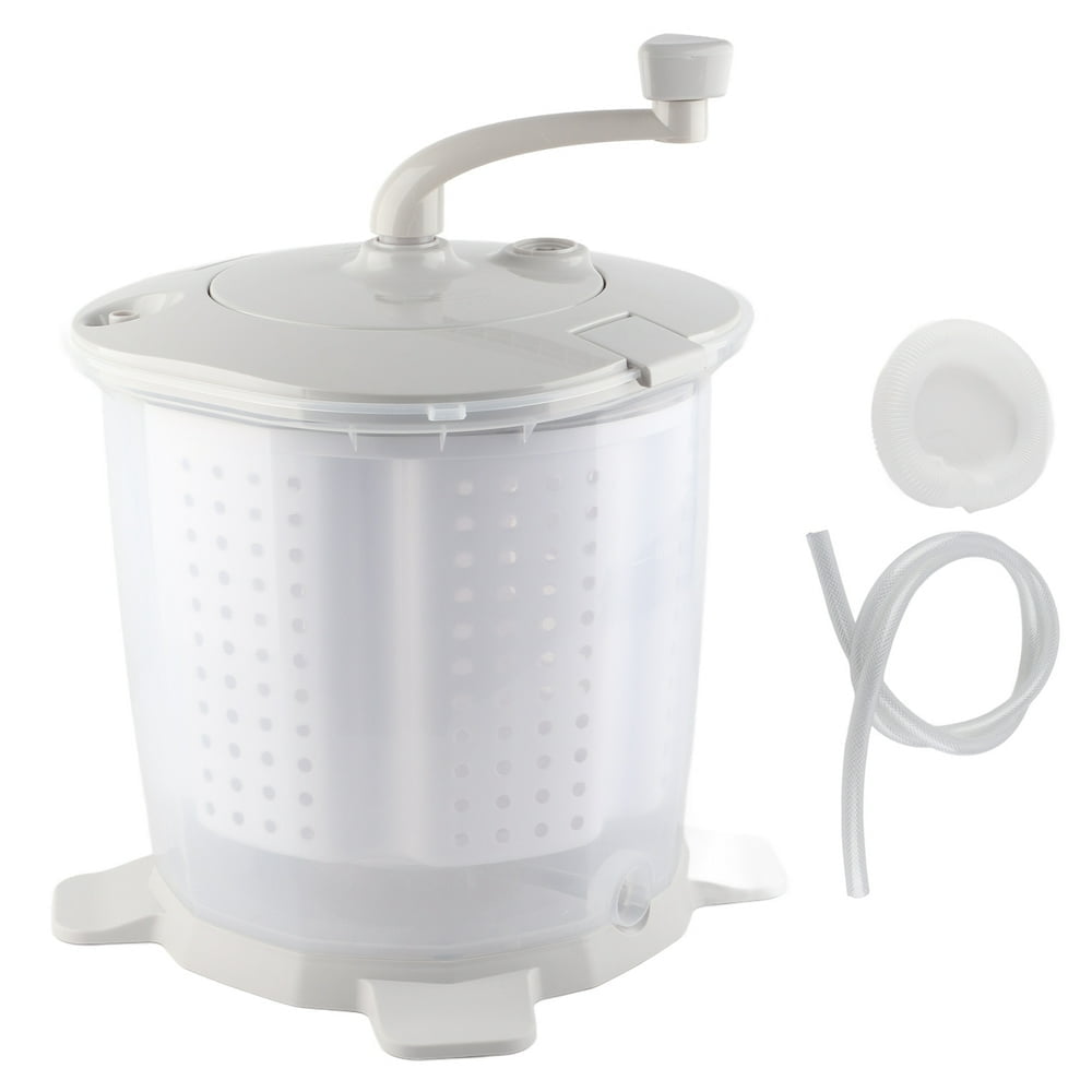 CNKOO Mini Portable Manual Washing Machine Hand Cranked Clothes Washer ...