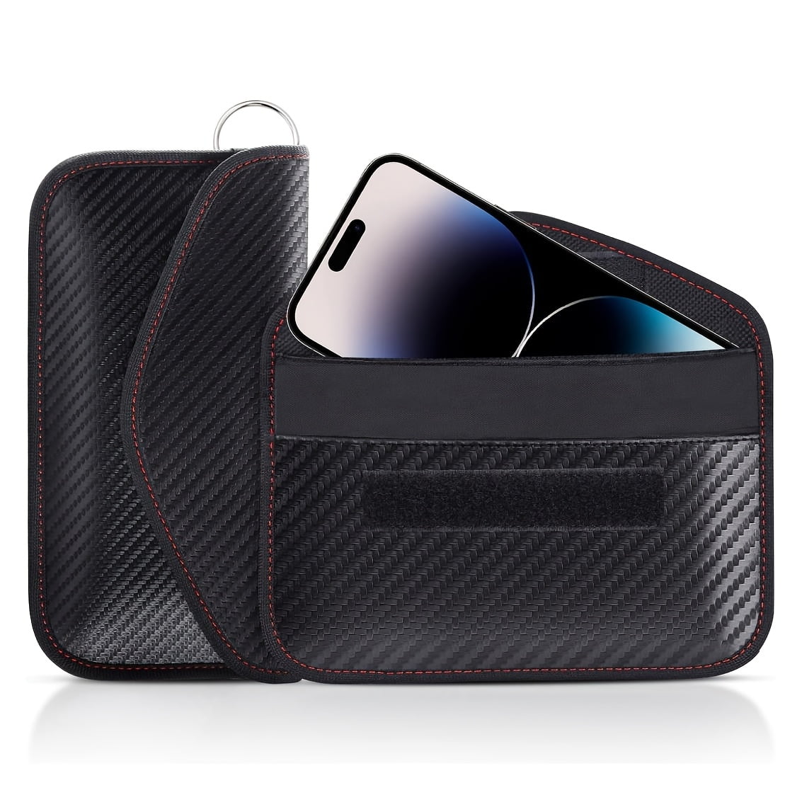 CNKOO Mobile Phone Signal Blocking Bag Anti-theft Anti-Location Carbon ...