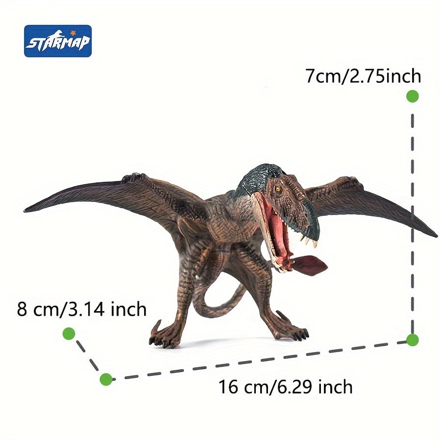 CNKOO Realistic Pterosaur Dinosaur Action Figure with Movable Jaw ...