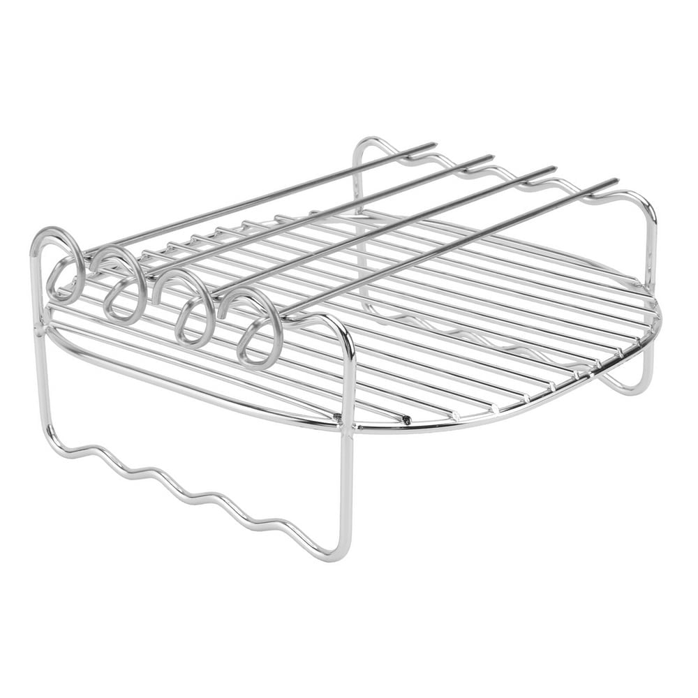 CNKOO Stainless Steel Grill Basket Cooling Racks Steaming Rack Double ...