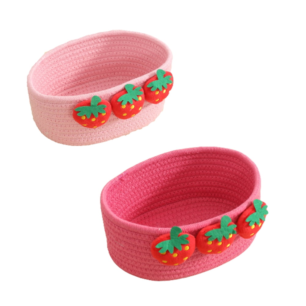 CNKOO Strawberry Foldable Linen Storage Basket, Organizer for Baby ...