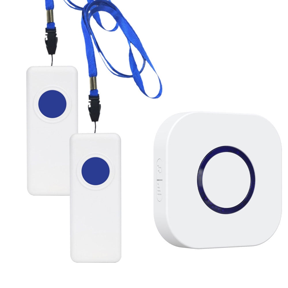 CNKOO Wireless Caregiver Pager Call Button Life Alert Emergency Call ...
