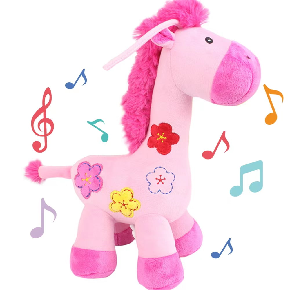 CNKOO Zoo Giraffe Stuffed Animal , Zoo Animals, Giraffe Plush Toy(Pink ...