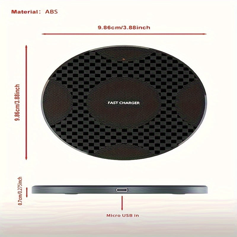 CNKOO for Apple Mobile Phones Android Round Y9 Disc Wireless Charger ...