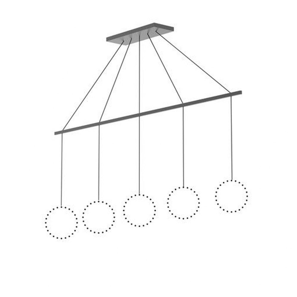 CNL5AC-GH-Kuzco Lighting-Marquee - 5 Light Port Linear Canopy-1 Inches ...