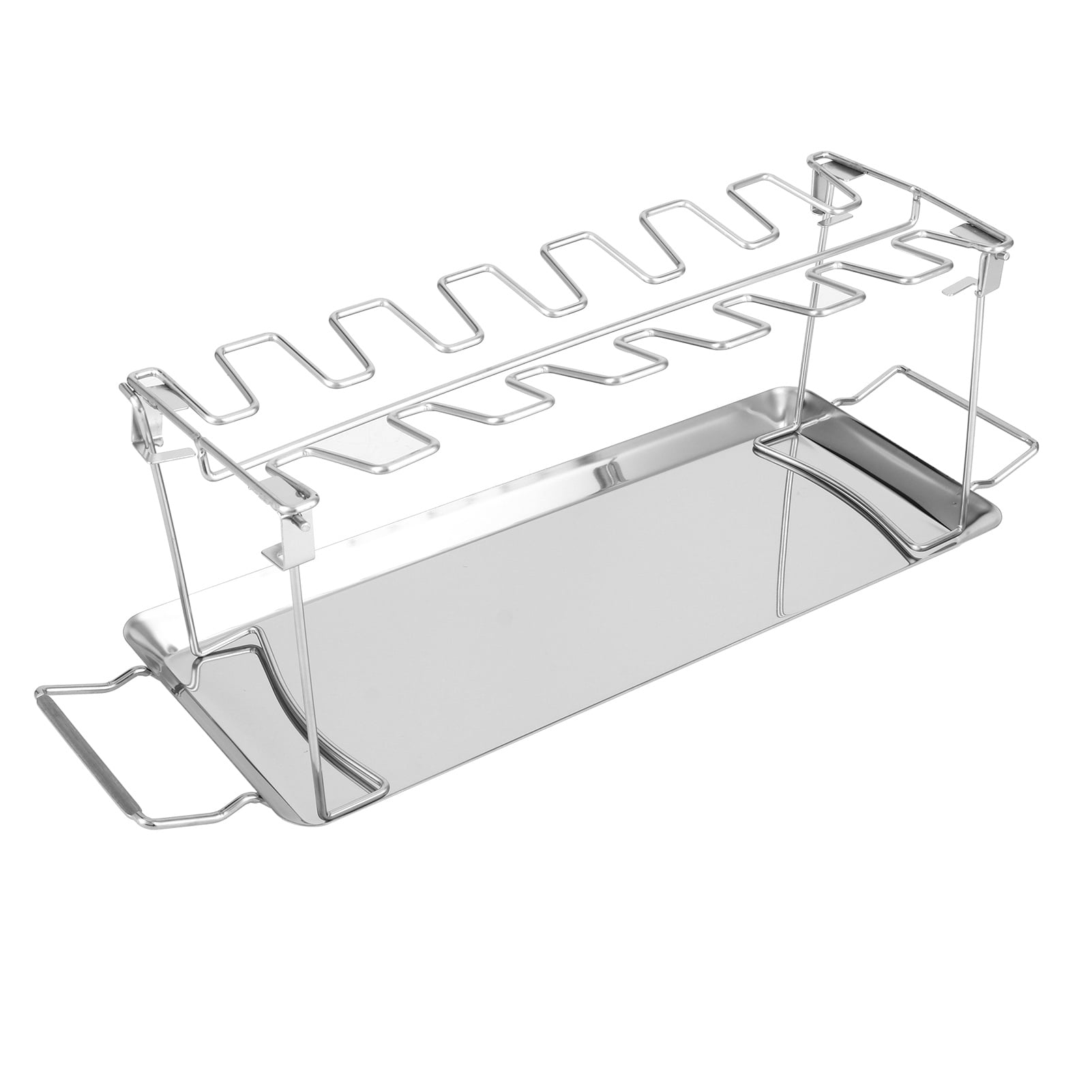 CNMF Chicken Roaster,Roaster Stand,Chicken Leg Grill Rack Foldable ...