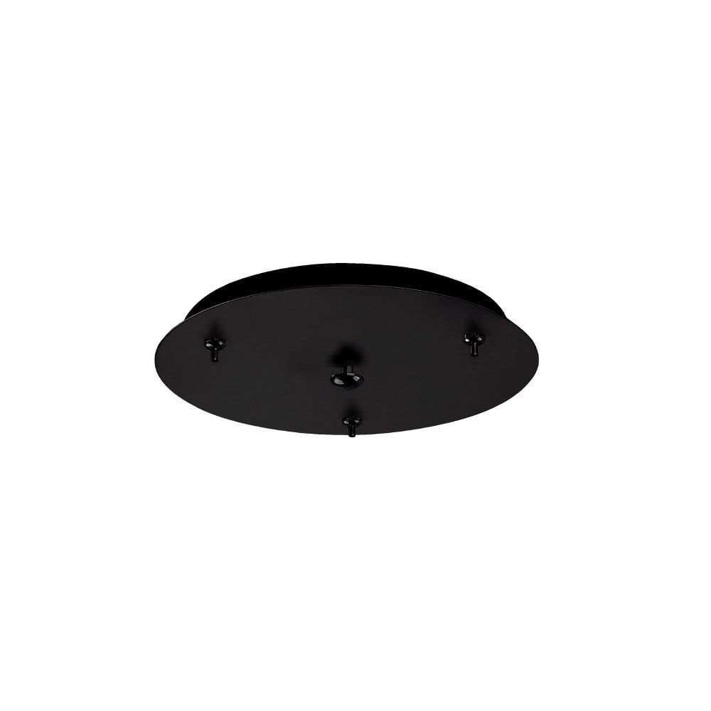 CNP03AC-BK-Kuzco Lighting-Canopy - 3 Light Port Canopy-1 Inches Tall ...