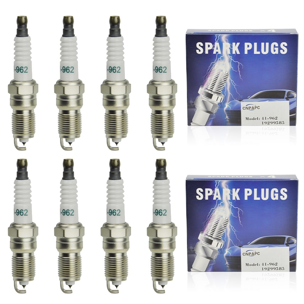 CNPAPC 8PCS Upgraded Iridium Spark Plugs 41-962 For GMC Sierra Chevy ...