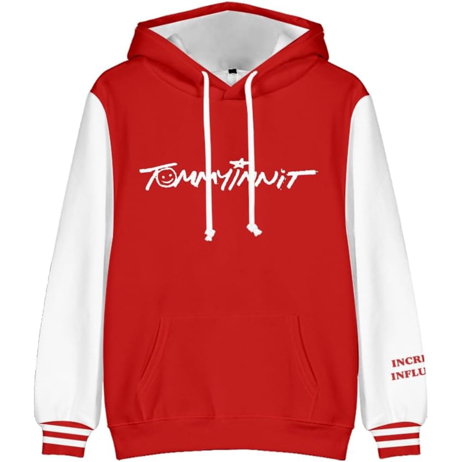 CNSTORE Men Hoodie TommyInnits Baseball Dream Team SMP Merch Long ...