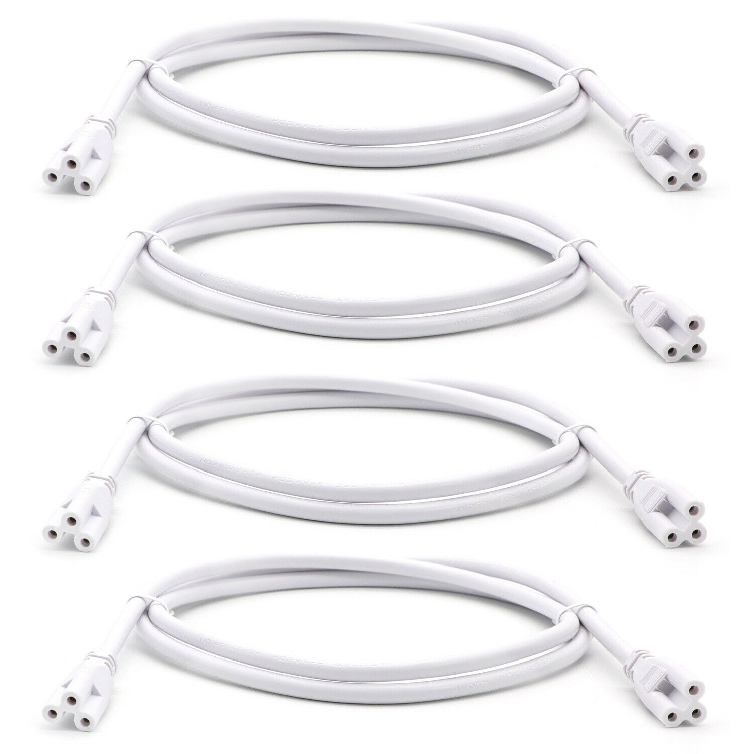 CNSUNWAY LIGHTING 6Ft Wire Connectors, T5 T8 Extension Cable for LED ...