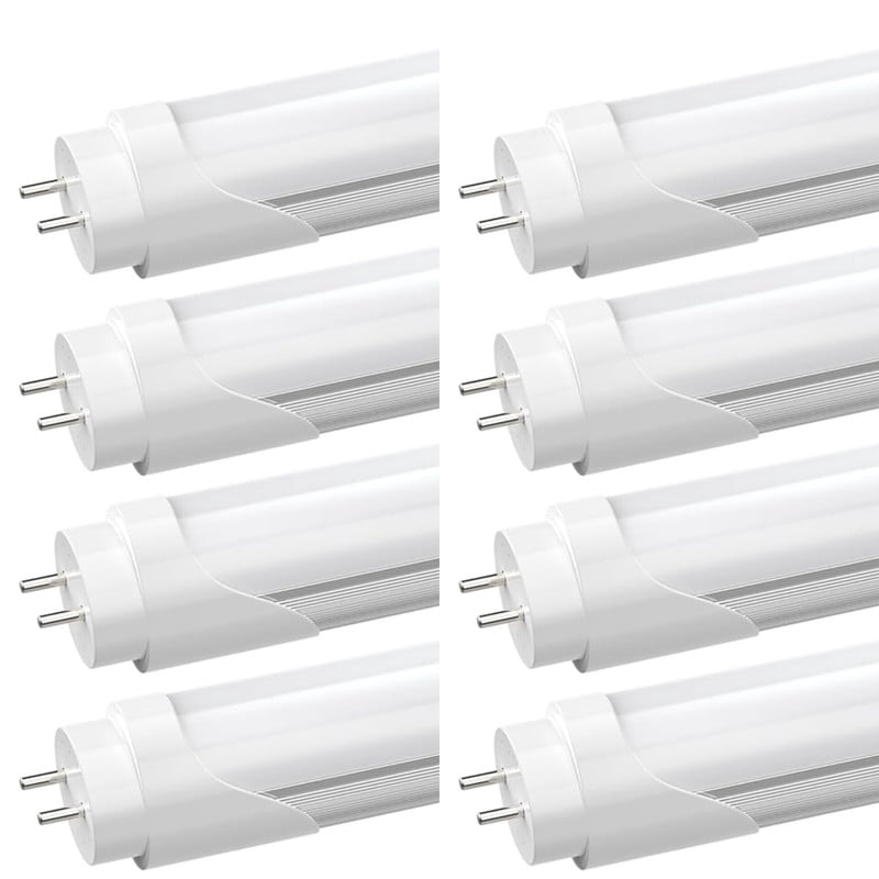 CNSUNWAY T8 4ft LED Light Bulbs, Ballast Bypass, T12 Fluorescent Tube ...