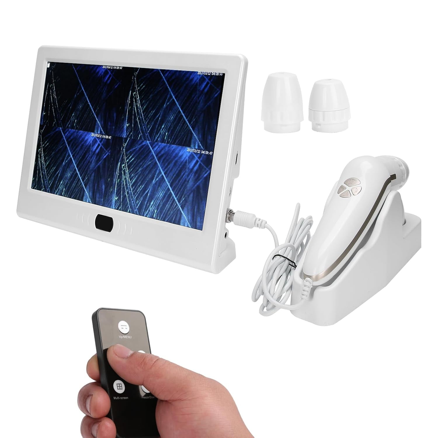 CNV 12inch Skin Analysis Machine, Scalp Camera, Hair Follicle Test Kit ...