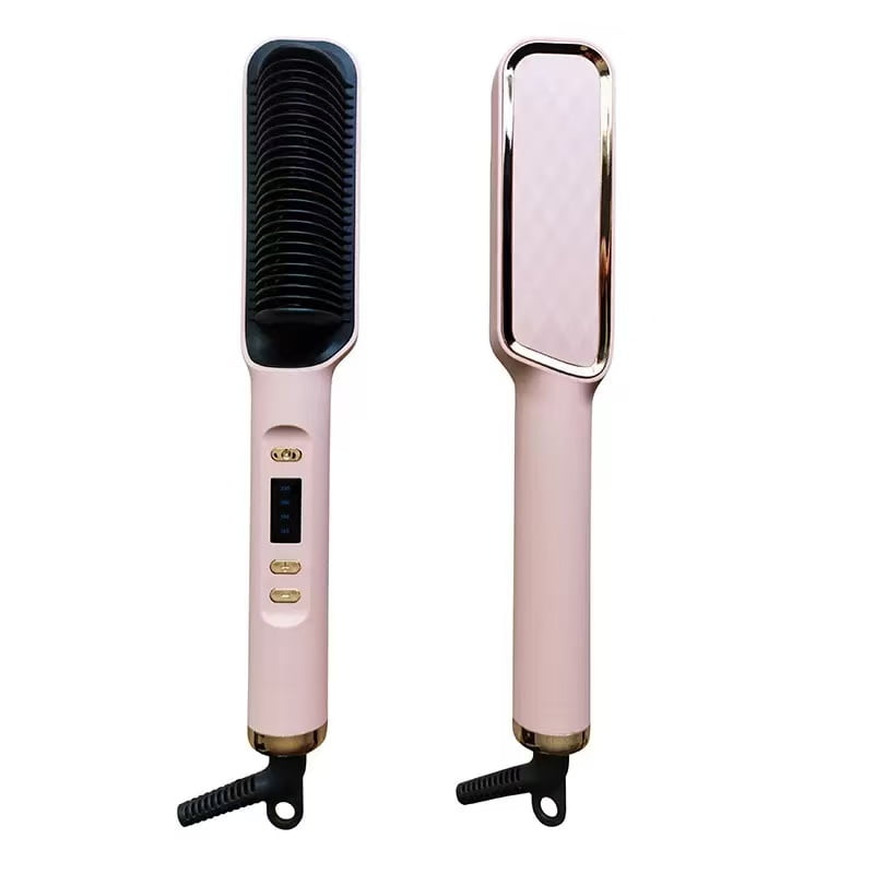 CNV Hair Straightener Brush Hair Straightener Comb Anti-Scald Hair ...