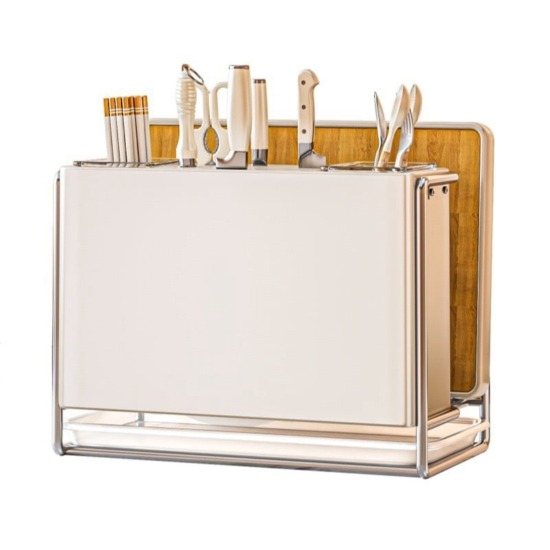CNV Modern Creamy Style Kitchenware Storage System, Heavy-Duty Multi ...