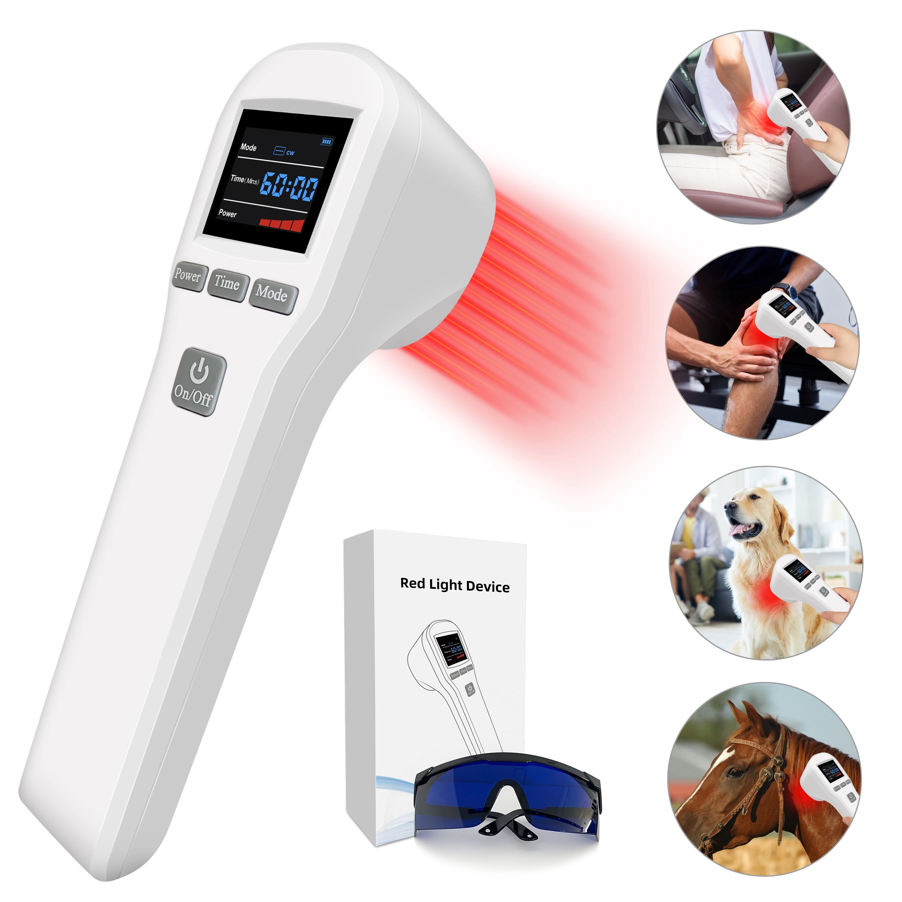 CNV Multi-Mode Light Therapy Device for Animals’ Shoulders, Elbows, and ...
