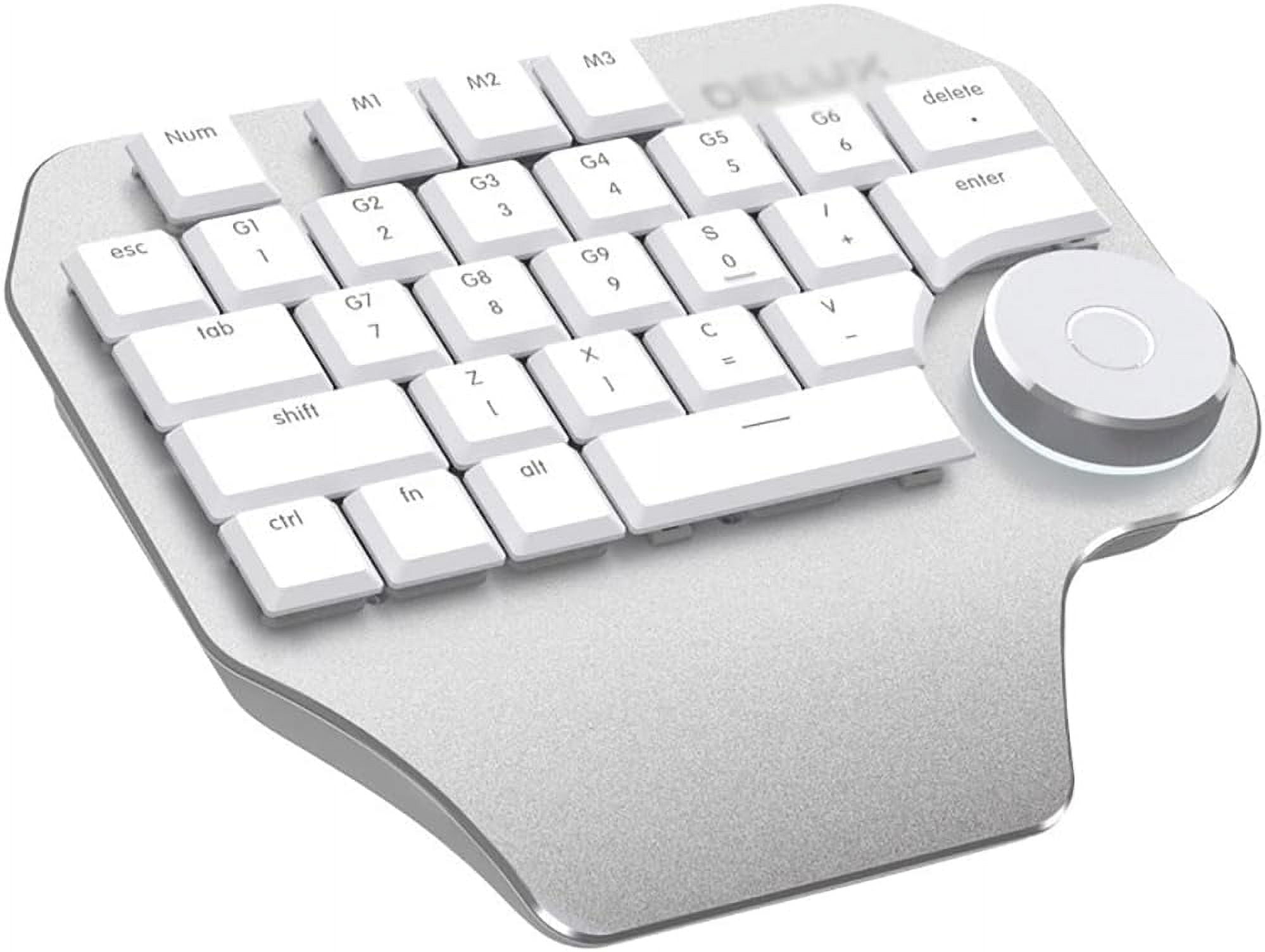 CNV One Handed Gaming Keyboard, Plug and Play Mini Gaming Keyboard ...