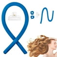 CNV Professional Heatless Curling Rod Headband Set, Silk Satin Ribbon ...