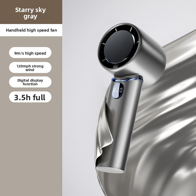 CNV Turbocharged High-Speed Handheld Fan with 120 Stepless Wind Speeds ...