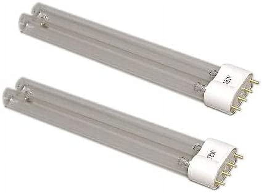 CNZ 18 Watts 2G11 Base UV-C Germicidal Ultraviolet Light Bulb, 2-pack ...