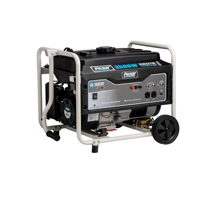 CO Sentry Series 3500 W Gasoline Recoil Start Analog Generator with CO ...