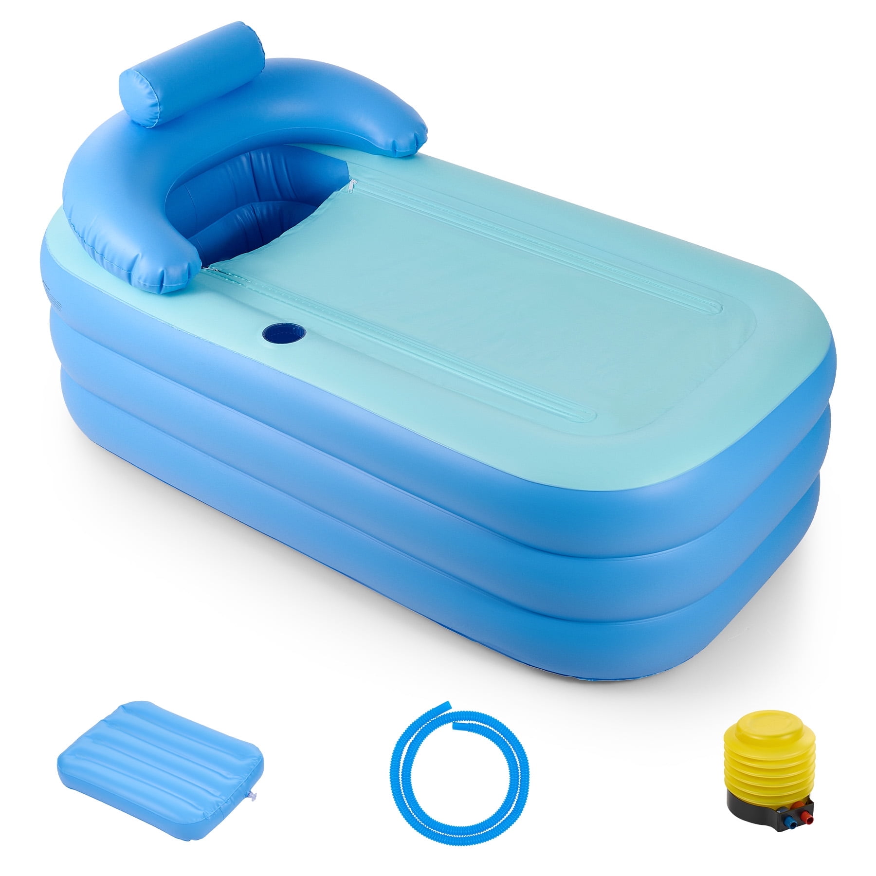 CO-Z Inflatable Bathtub, Foldable Bathtub for Adults & Kids, 94 L PVC ...