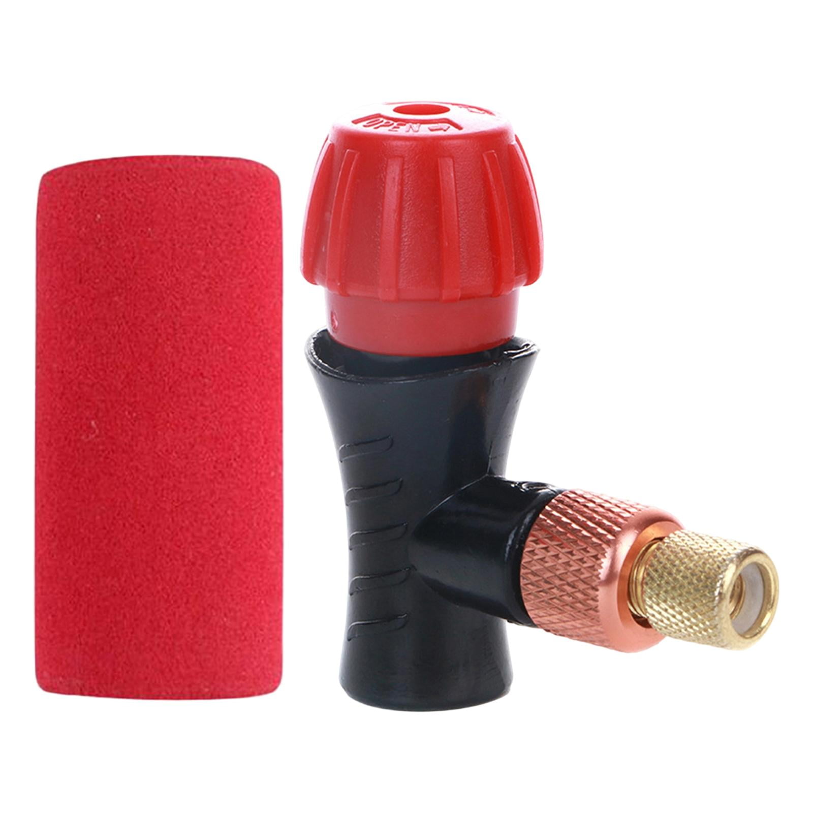 CO2 Cartridge Inflator Tool Pump Adapter Bike Tire Pump Nozzle ...