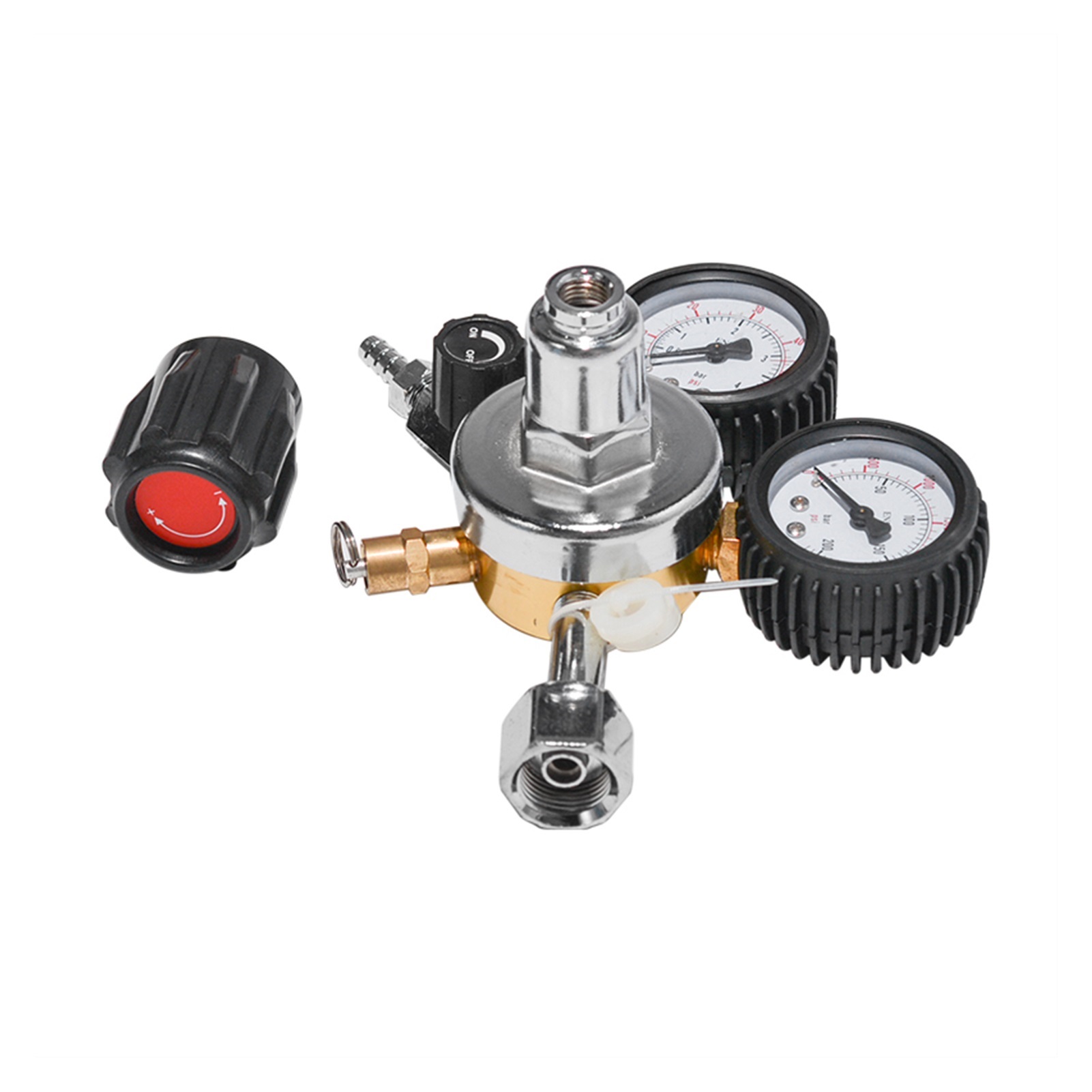 CO2 Gas Bottle Regulator Carbon Dioxide CO2 Regulators Pressure Reducer ...