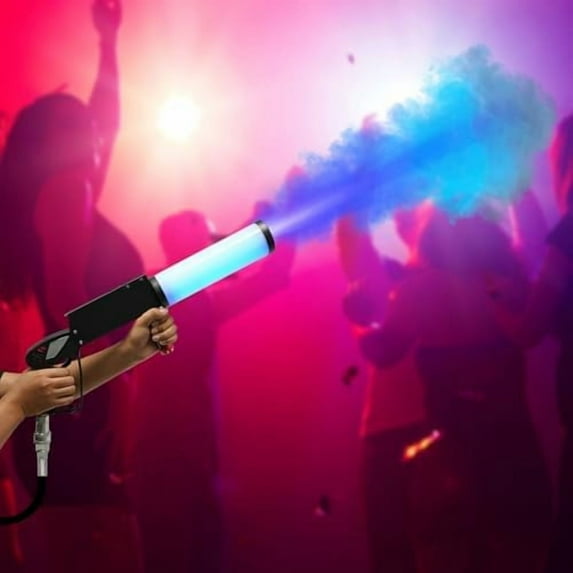 CO2 Handheld Fog Gun Smoke Machine with LED Lights Handheld CO2 Jet ...