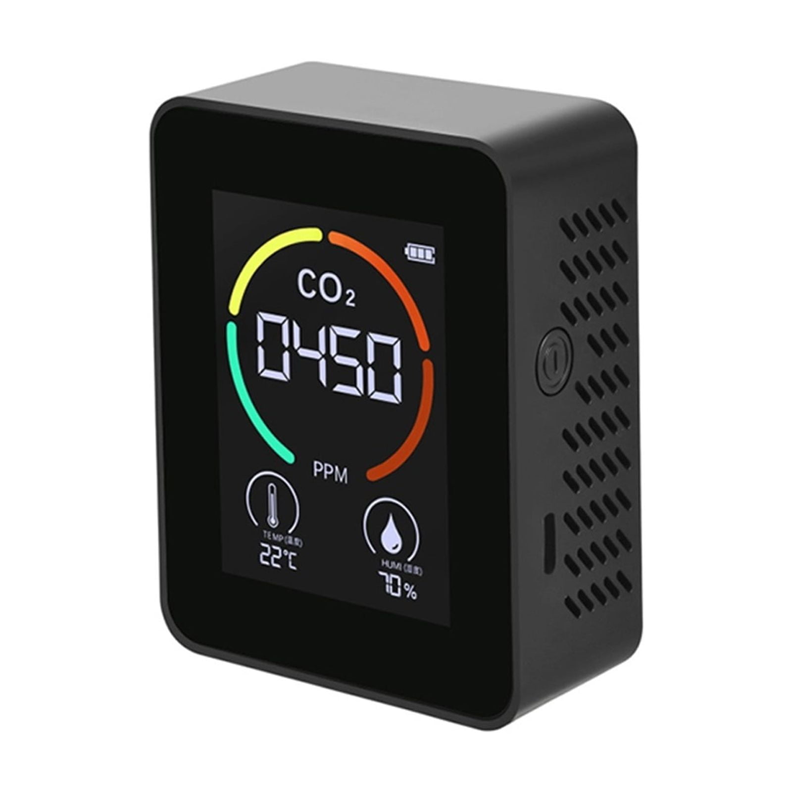 CO2 Meter Gas Detector Analyzer Air Quality Carbon Dioxide Detector Air ...