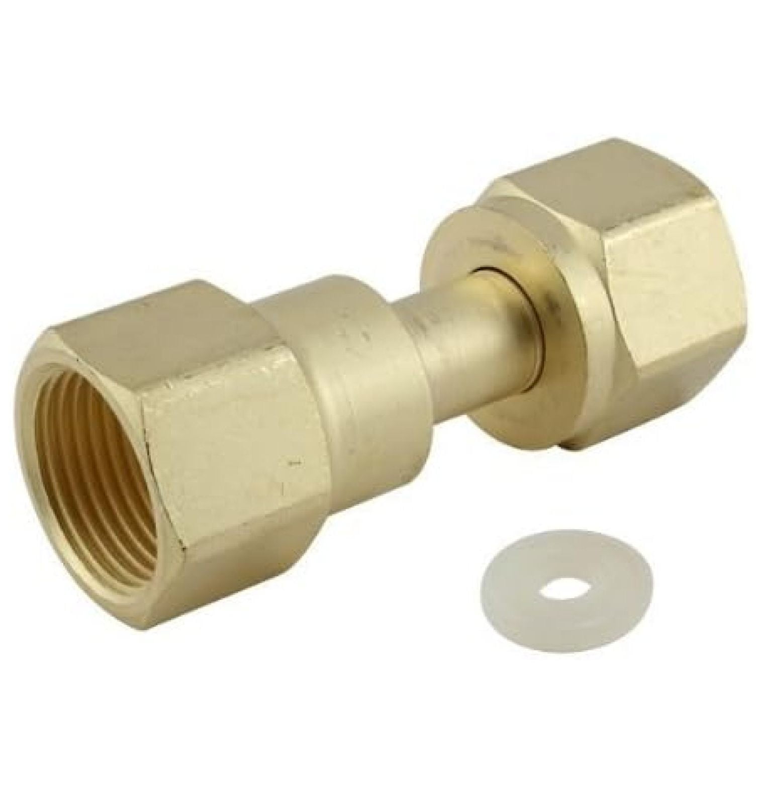 CO2 to Nitrogen Argon Regulator Adapter - CGA320 to CGA580 Brass ...