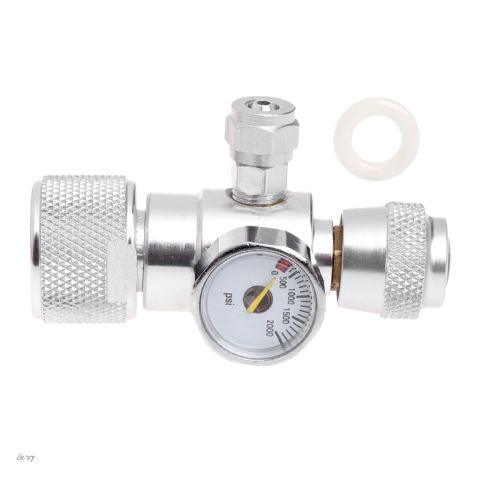 CO2 Pressure Gauge JIS m22-14 Regulator Manometer Over 1500PSI Cylinder ...