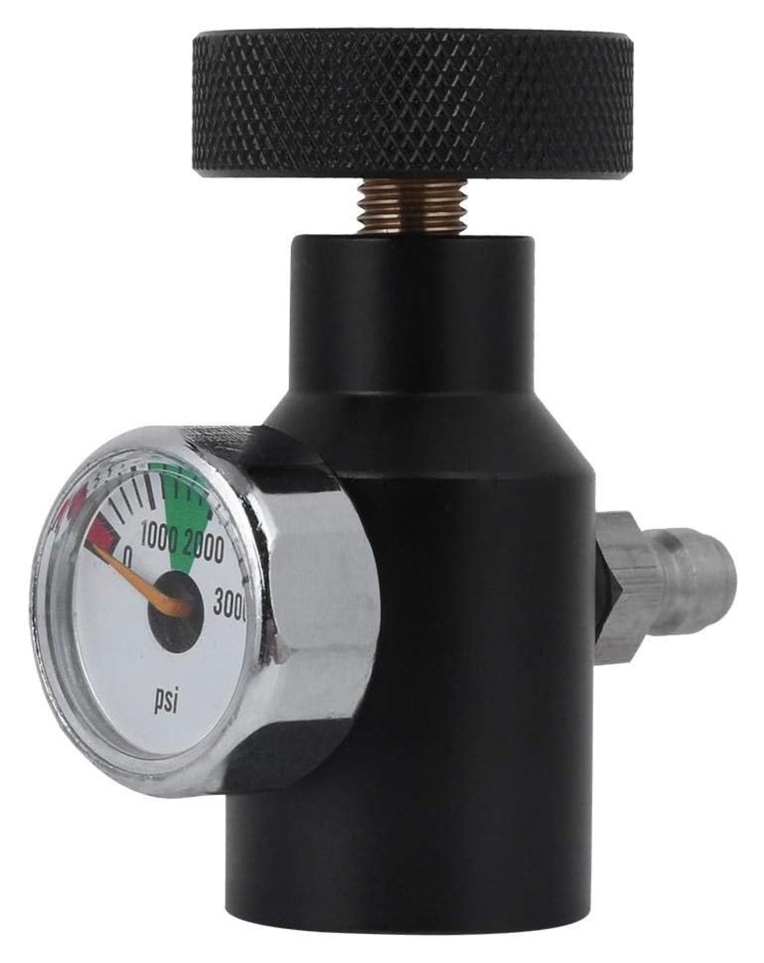 CO2 Regulator, CO2 Cylinder Adapter 0-3000psi High Pressure Cylinder Refill Adapter Connector ...