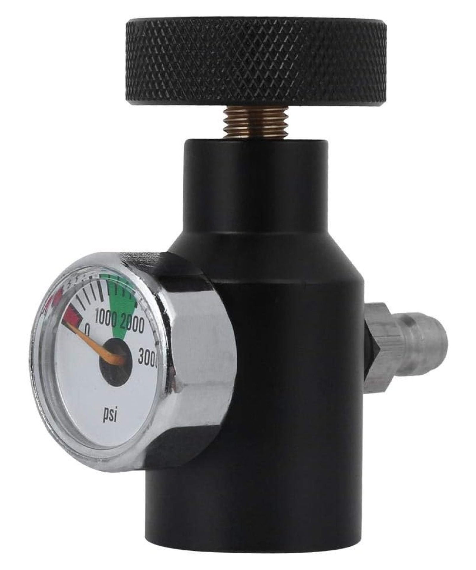 CO2 Regulator, CO2 Cylinder Adapter 0-3000psi High Pressure Cylinder Refill Adapter Connector ...