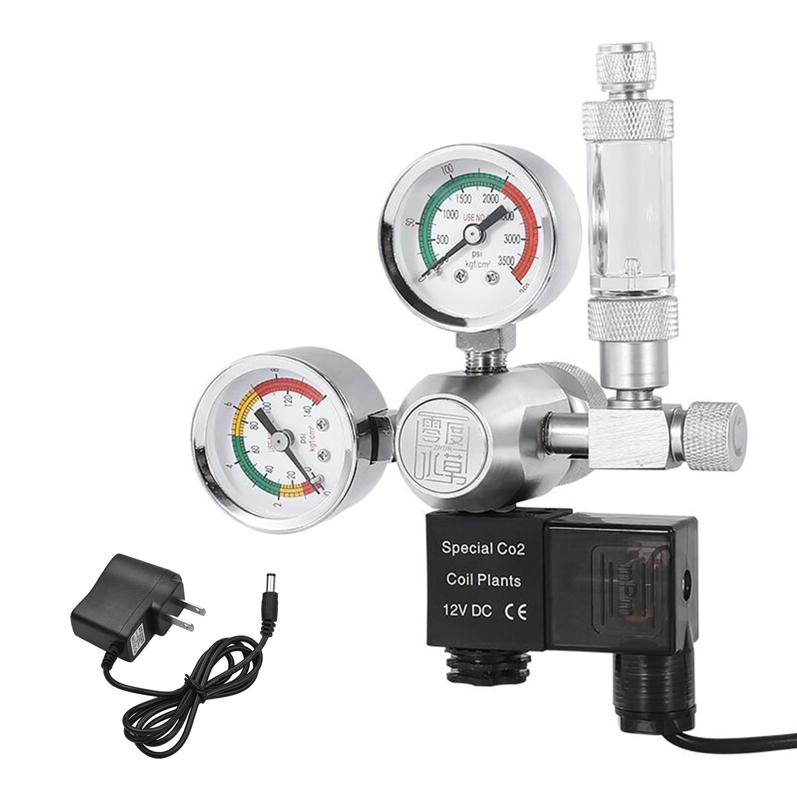 CO2 Regulator,Co2 Waterproof With Bubble Co2 Bubble Counter Co2 Co2 ...