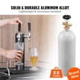 CO2 Regulator Gauge with 0-60PSI, Heavy Duty CO2 Gauge Gas System ...
