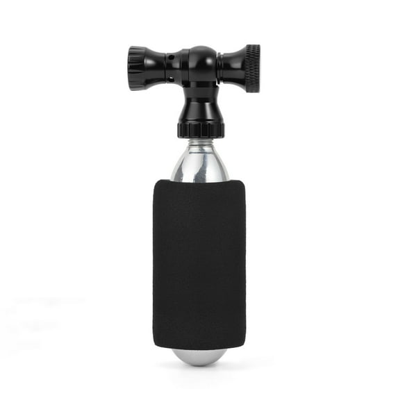 CO2 Tyre Filler Air pumps with Insulated Sleeve Road Bike Tire Inflator CO2 Inflator Head for ...