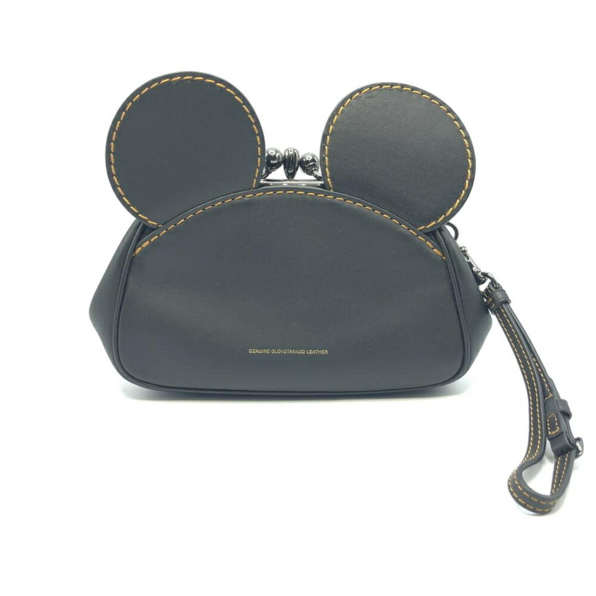 Pre-Owned COACH Disney×COACH Mickey Pouch D1673 65794 Coach Disney ...