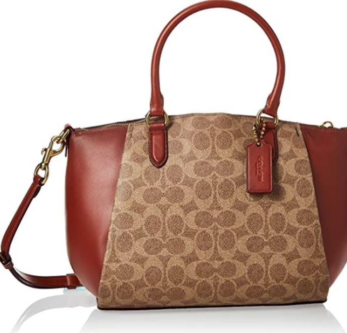COACH Elise Satchek Bag Jacquard Print 79364-B4NQ4 One Size - Walmart.com