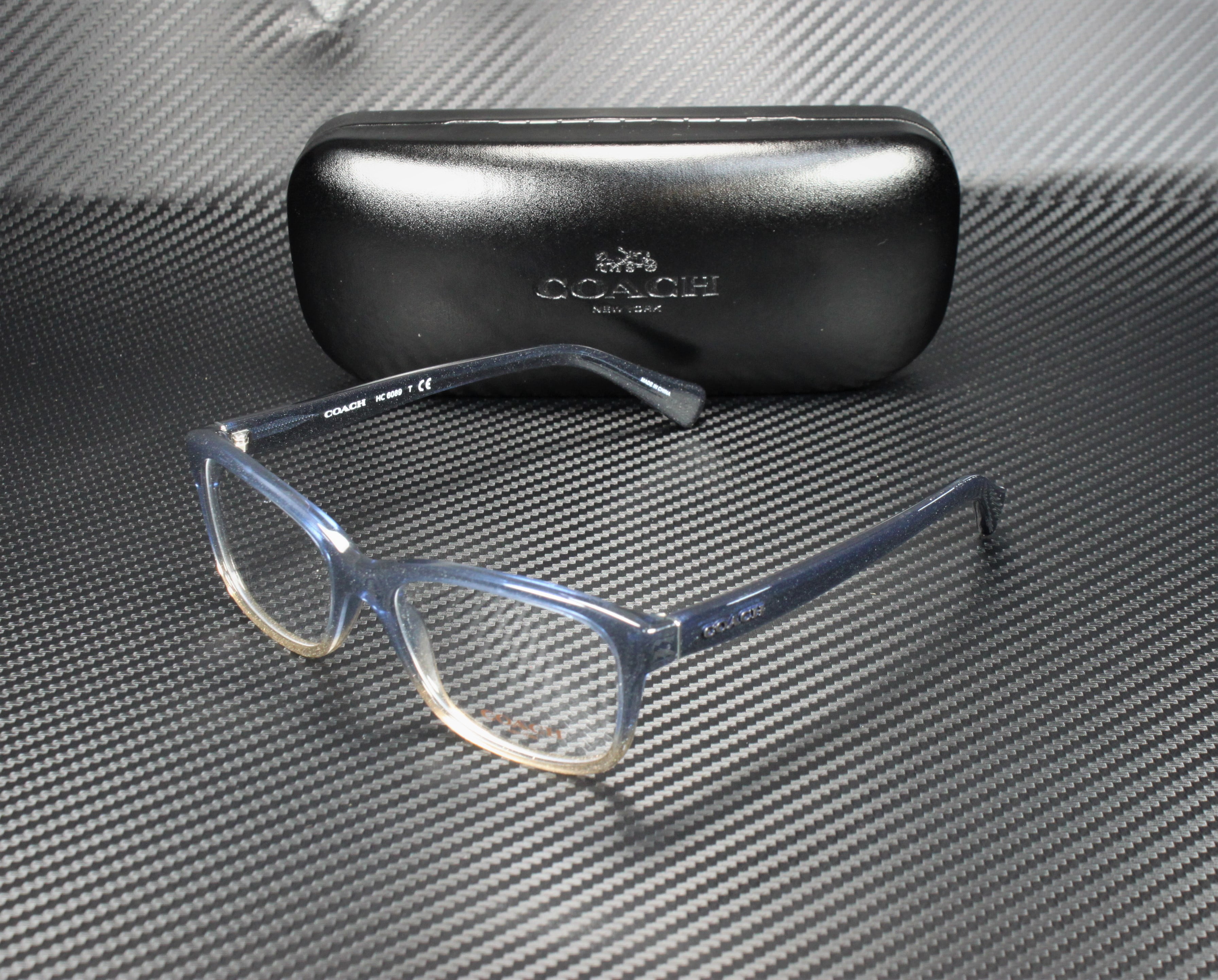 Eyeglasses Coach HC 6089 5474 Blue Beige Glitter Gradient - Walmart.com