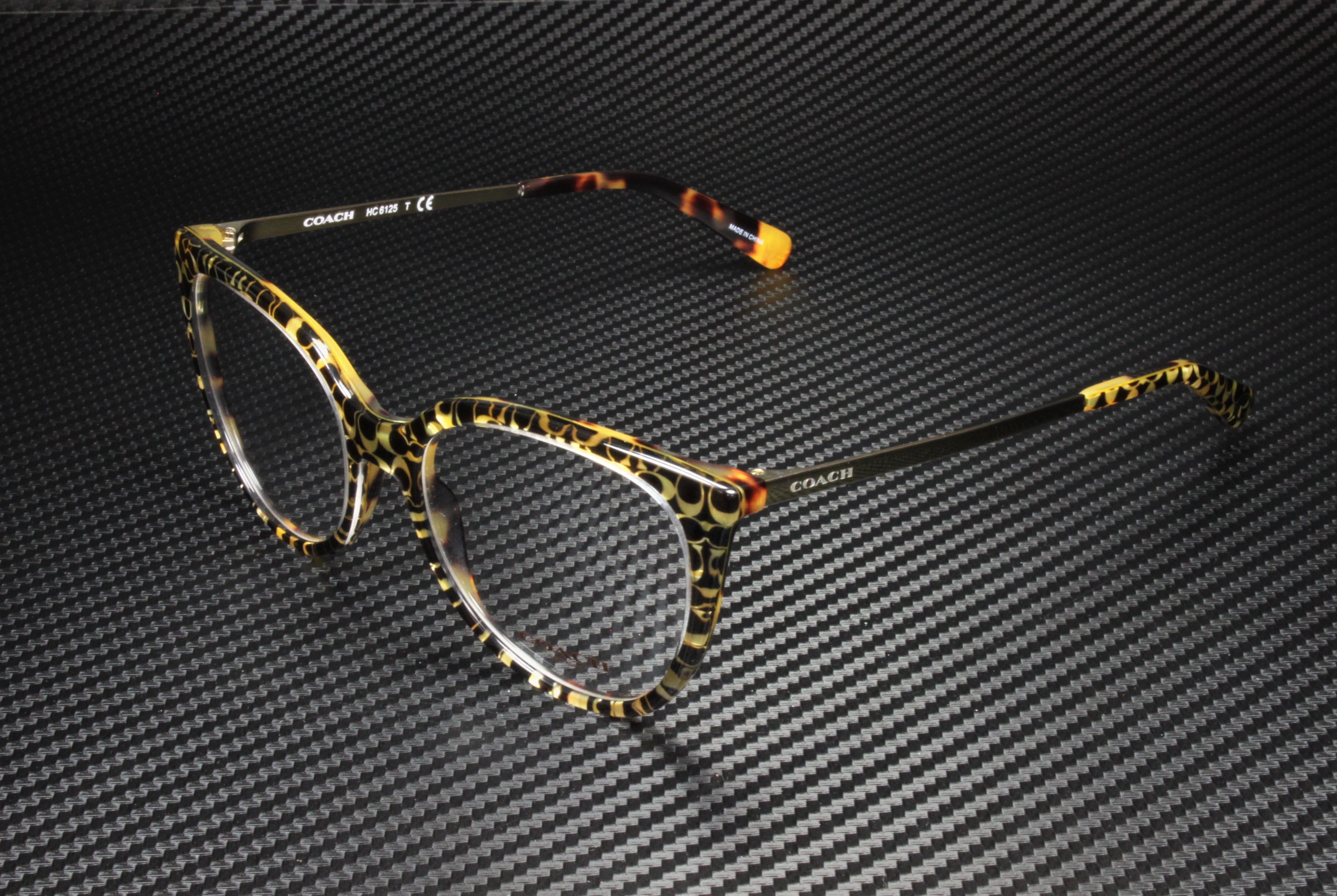 Eyeglasses Coach HC 6125 5519 Spotty Tortoise Signature C - Walmart.com