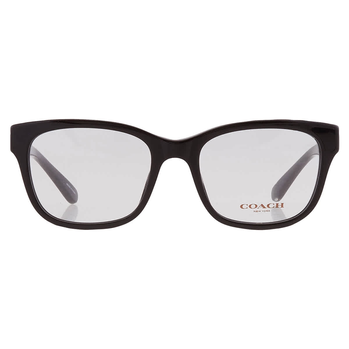 COACH HC6197U 5002 Black Square Eyeglasses 51mm, Full Rim - Walmart.com