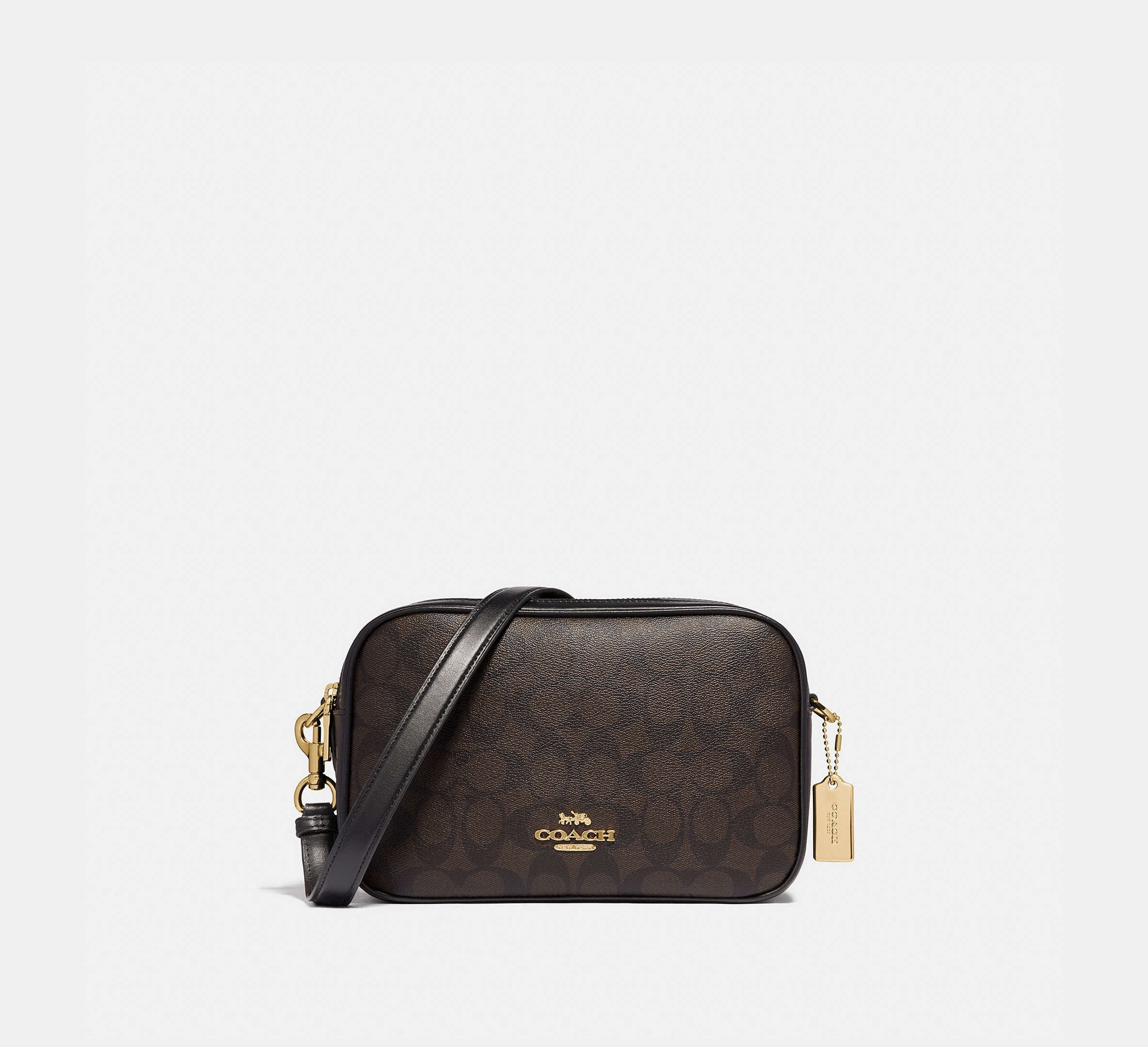 COACH Jes Crossbody In Blocked Signature Canvas - Walmart.com