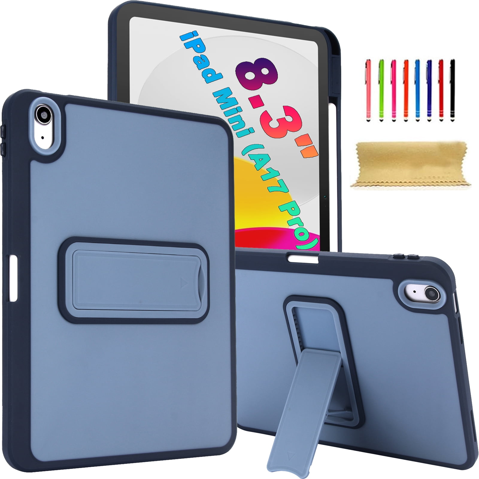 COAROVER Shockproof Case Compatible with Apple iPad mini (A17 Pro) 2024 ...