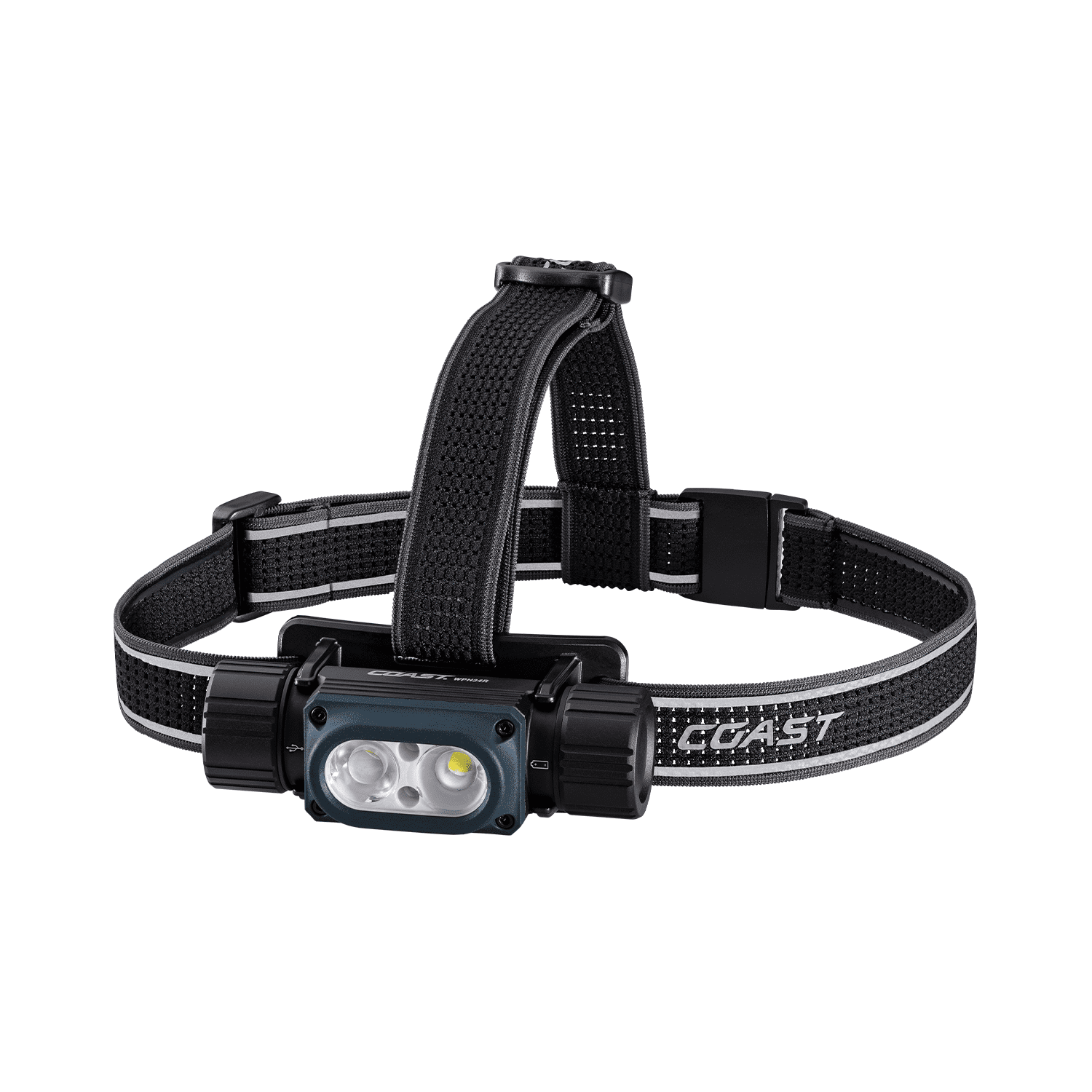 COAST WPH34R 2000 Lumen WATERPROOF Ultra Bright IP68 USB Rechargeable ...